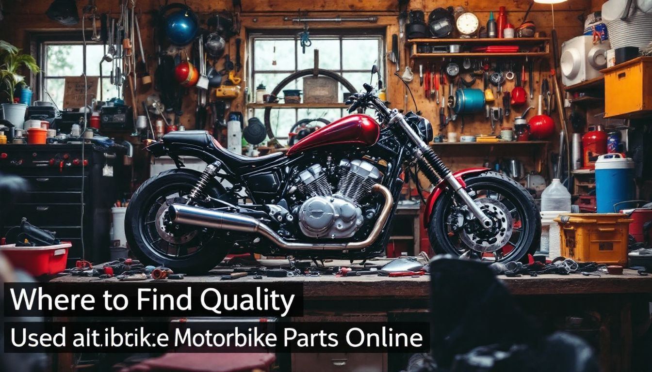 Discover The Best Sources For High-Quality Used Motorbike Parts Online